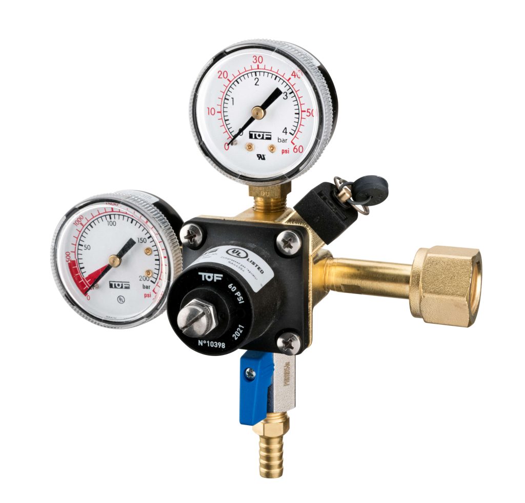 Low Pressure Primary CO2 Regulator - AC BEVERAGE INC