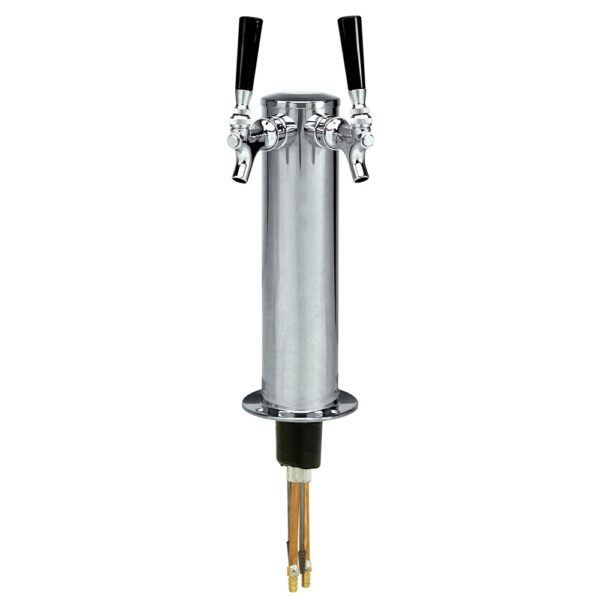 3" Column Tower - Stainless Faucets - AC BEVERAGE INC